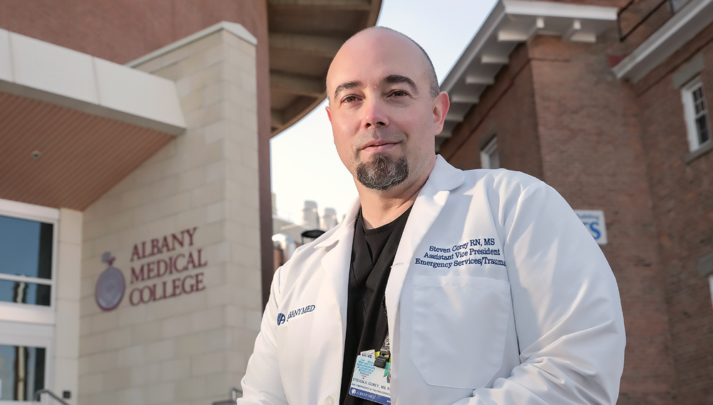 Steven Corey Moves from Entry-Level to Nursing Leadership | Excelsior ...