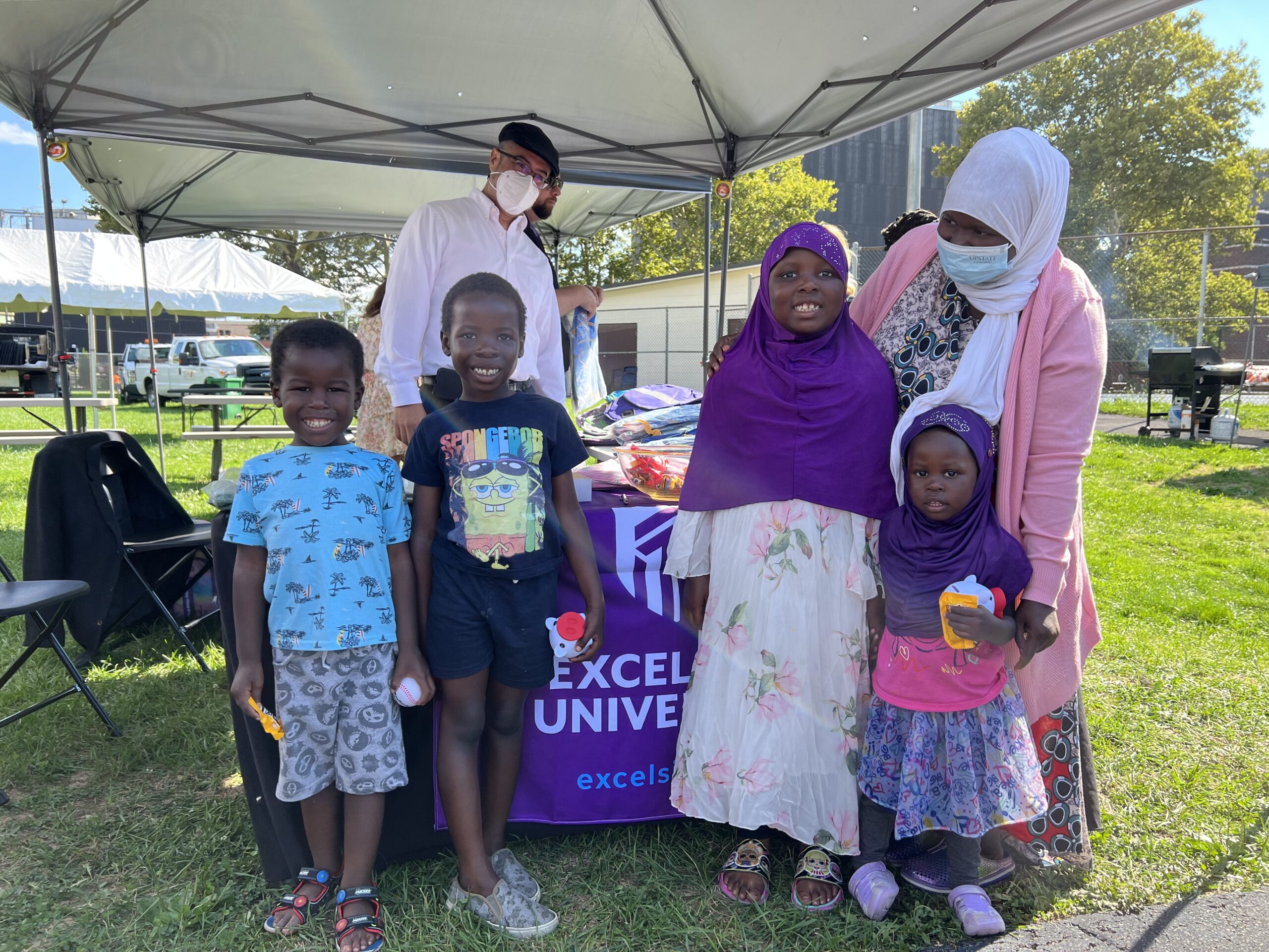 Excelsior University Staff Donate Backpacks | Excelsior University