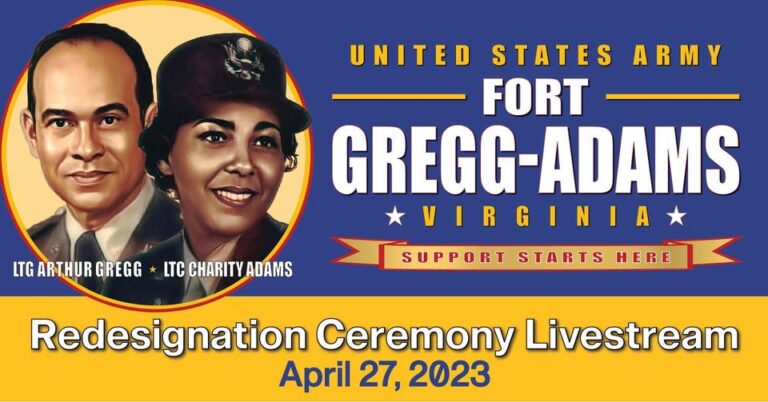 Fort Lee to be Redesignated in Recognition of Lt. Gen. Arthur J. Gregg ...